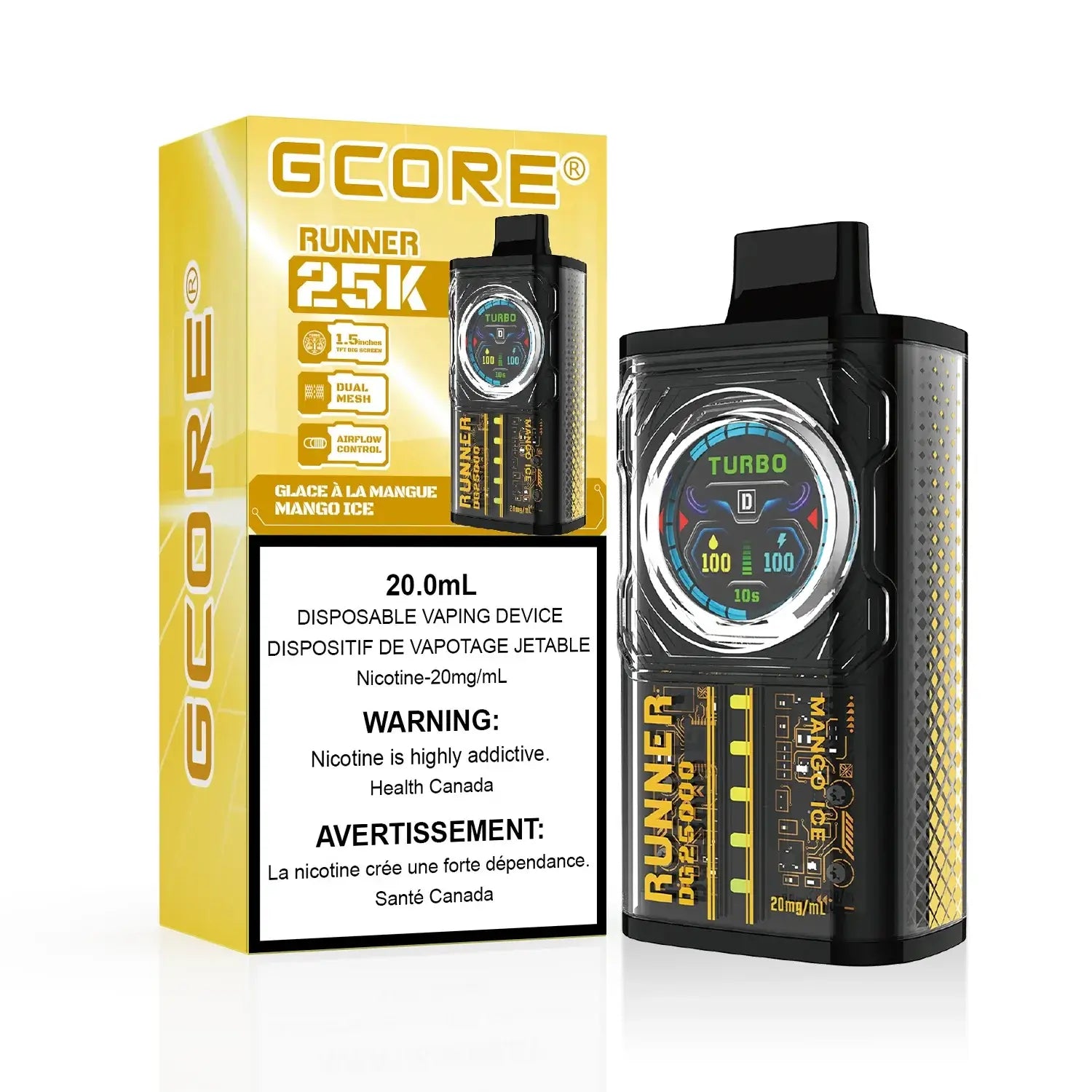 GCORE RUNNER 25K - MANGO ICE