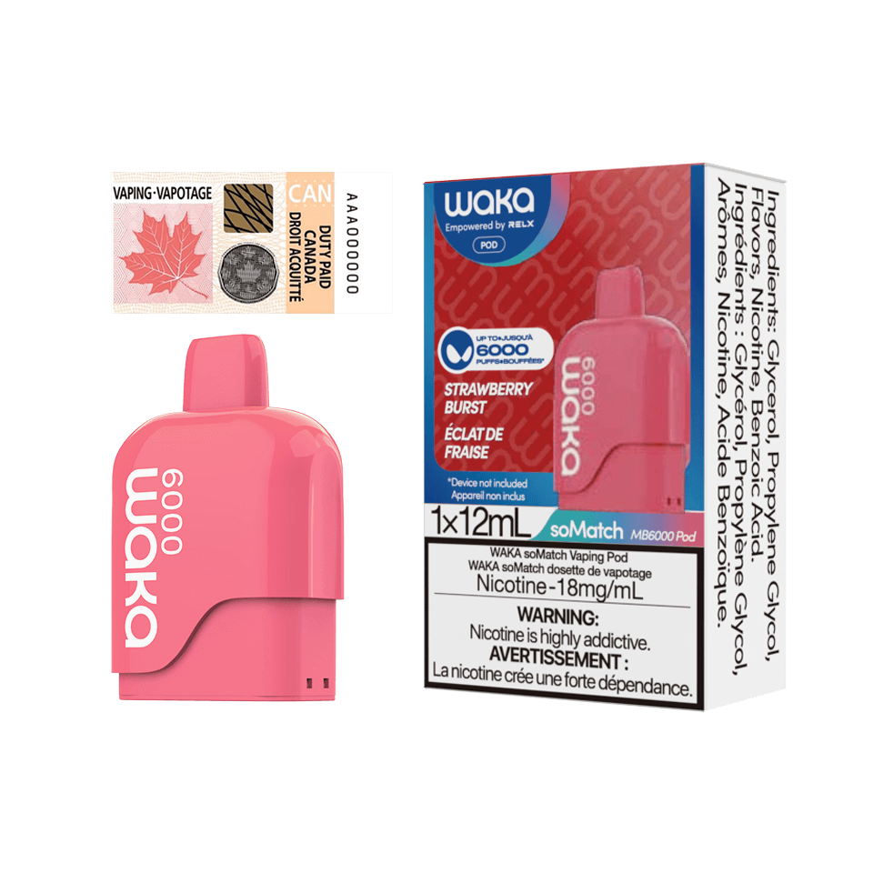 WAKA POD - STRAWBERRY BURST