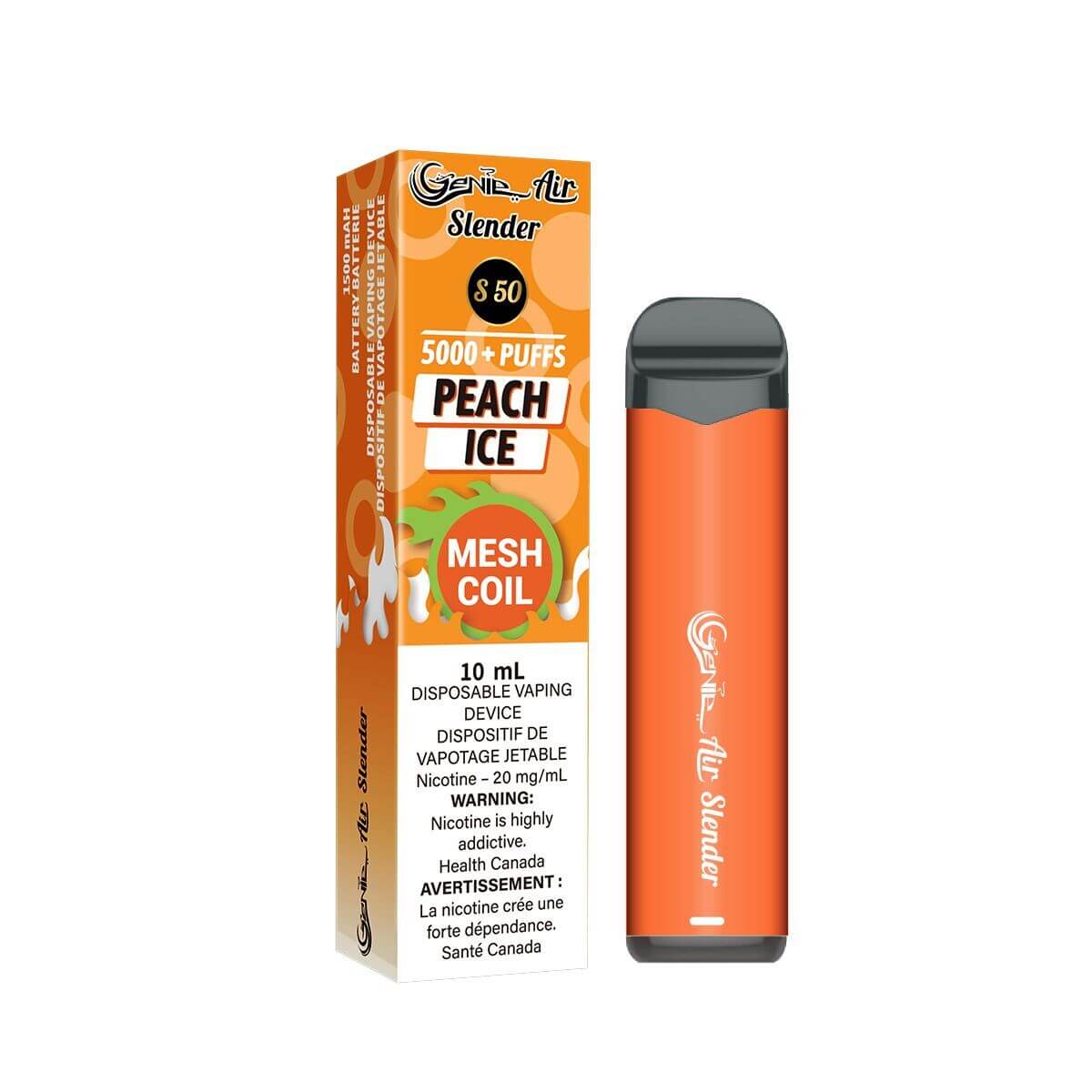Buy Cheap GENIE AIR 5000 - Peach Ice - Vape Online